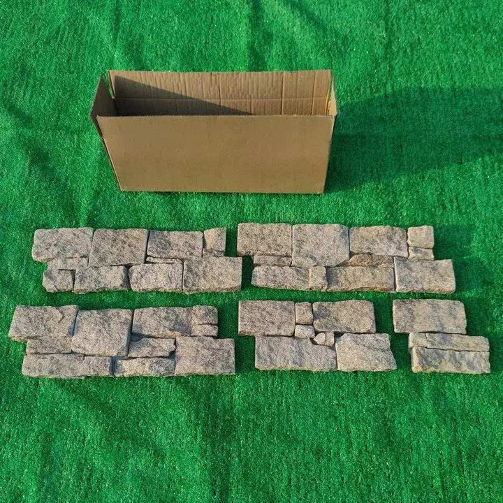Stone Cladding Yellow Gneiss Z Tiles Clad Panels | Paving Slabs Direct