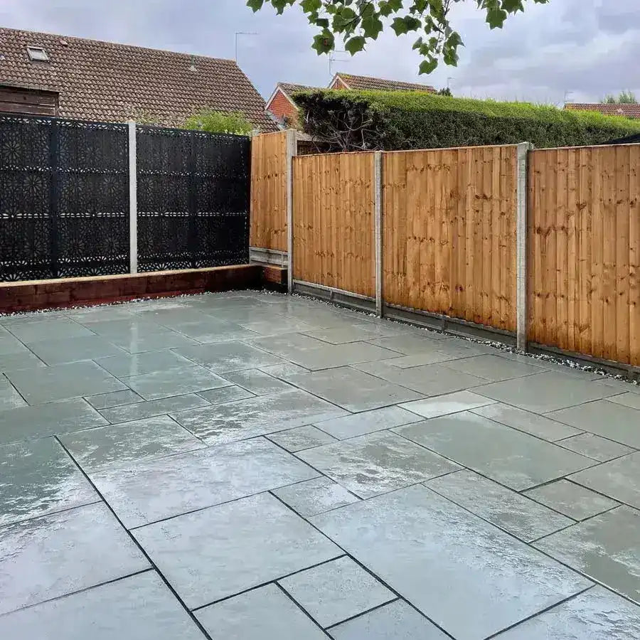 Kota Blue Limestone Paving Patio Sawn | Paving Slabs Direct